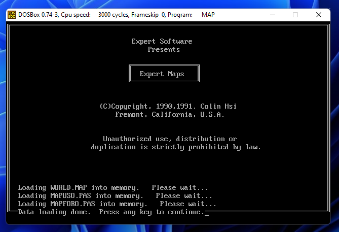 Vintage GIS: Expert Maps by Expert Software – Matt Callahan's Blog 📝